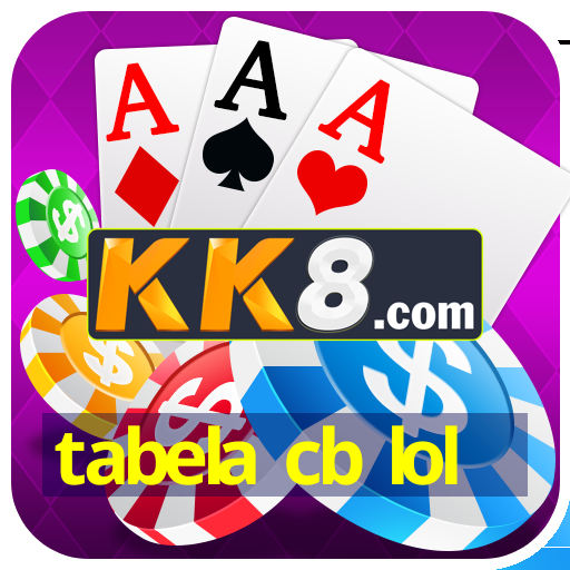 Tabela Cb Lol